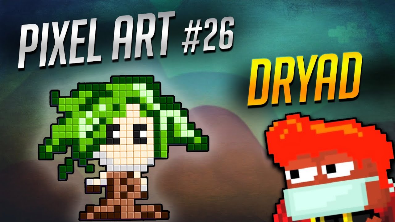 GROWTOPIA | PIXEL ART #26 - Dryad [ENG] - YouTube