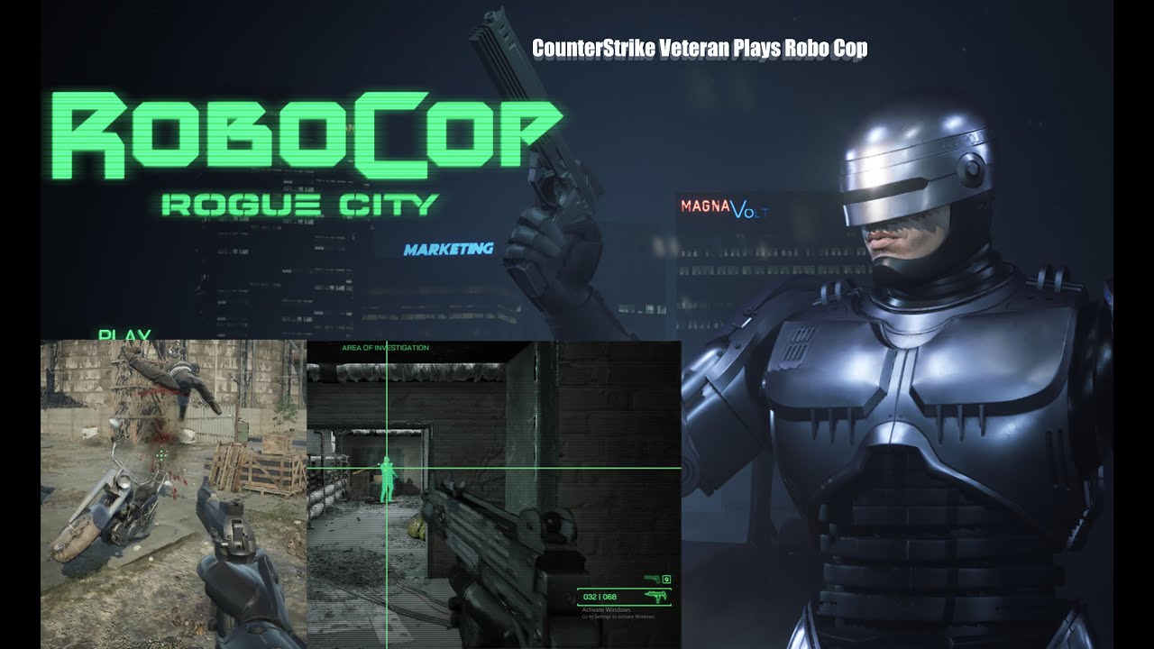 Counter Striker Plays ROBOCOP #headshot city Baby... - YouTube