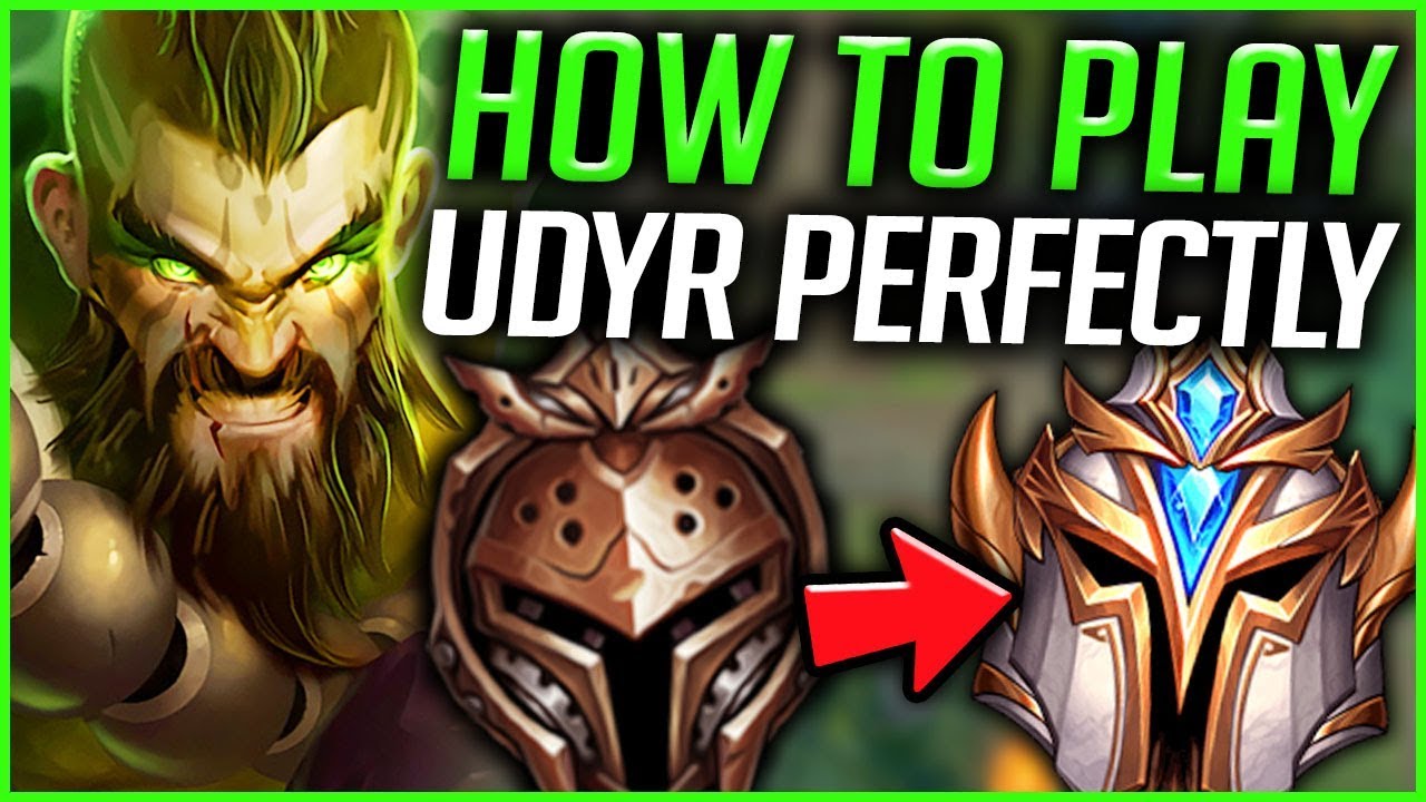 RANK 1 UDYR SHOWS YOU HOW TO PLAY UDYR PERFECTLY IN SEASON 9! S9 UDYR ...