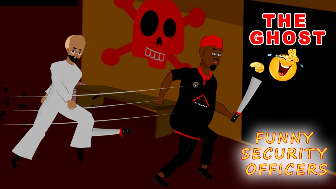 REAL GHOST {Funny Security Officers} - YouTube