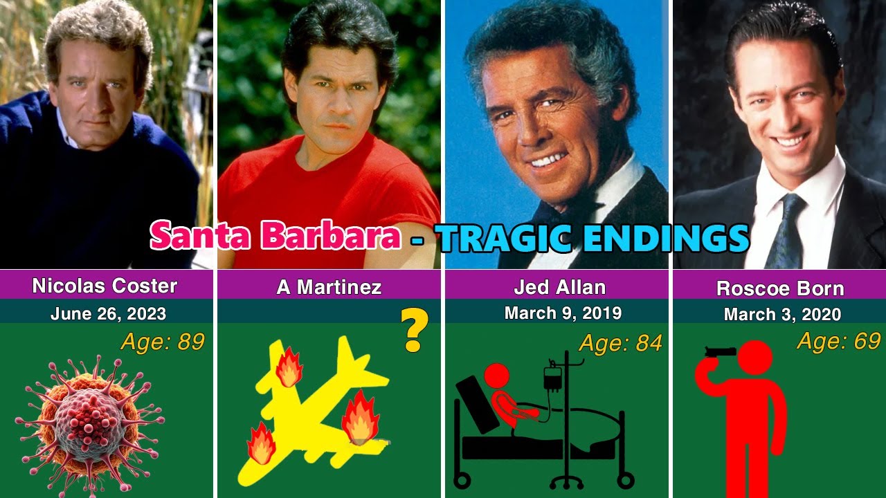 How the 27 Members of the Santa Barbara Cast Tragically Died? - YouTube