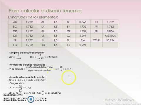 diseño de una cercha tipo howe - YouTube
