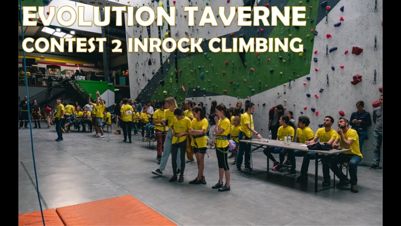 Evolution Taverne ( InRock Climbing e il Contest 2022) - YouTube