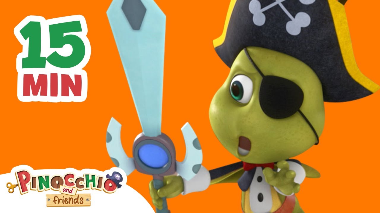 Pinocchio and Friends | 15 MINUTI di Grillo Parlante - YouTube