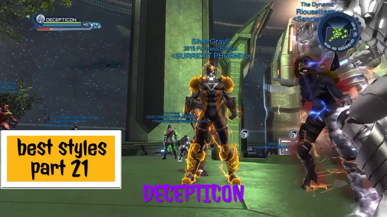 DCUO - best styles pt 21 - YouTube