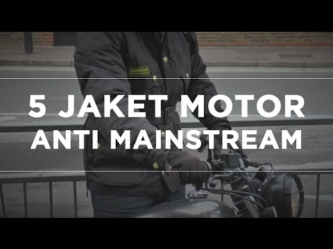 5 Jaket Motor Anti Mainstream - YouTube