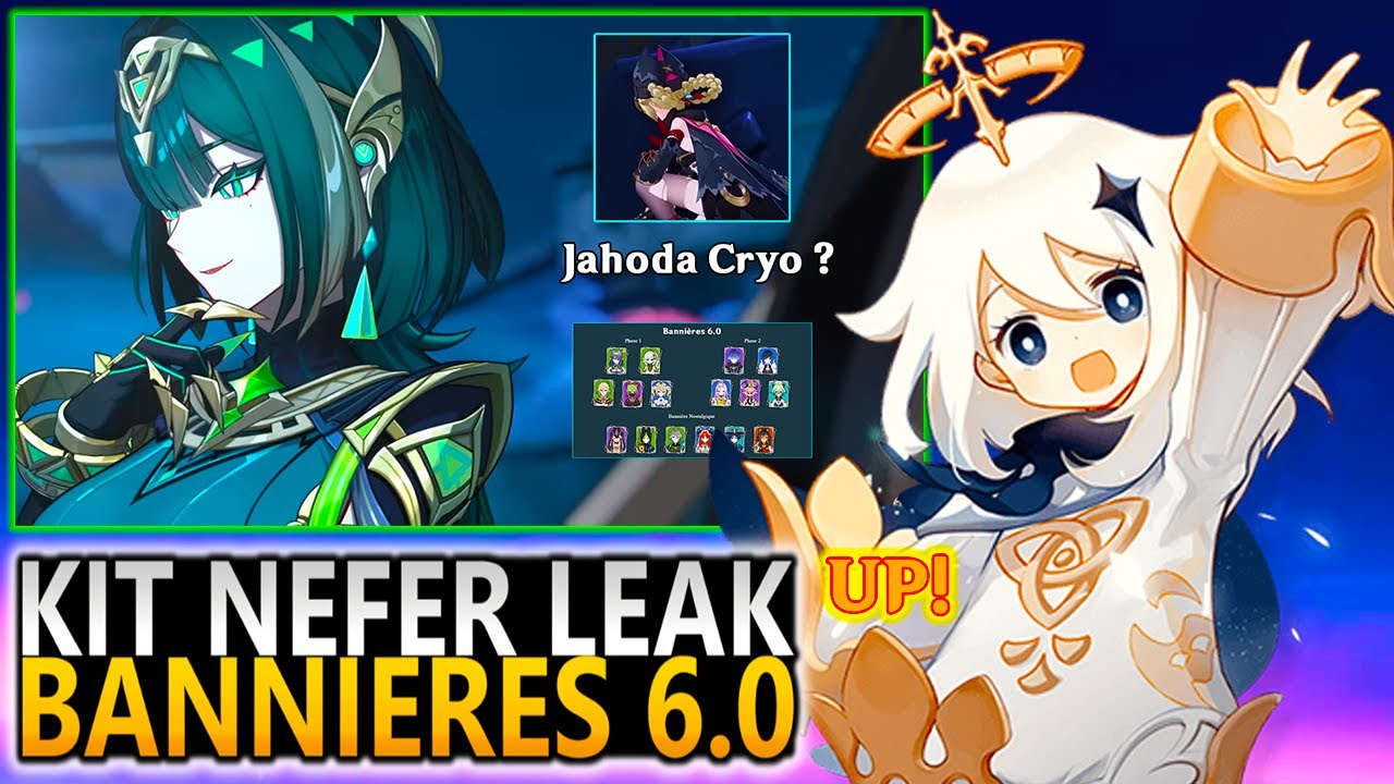 NEW UPDATE! INFO SUR LA 6.1 - LE KIT DE NEFER A LEAK - JAHODA CRYO ...