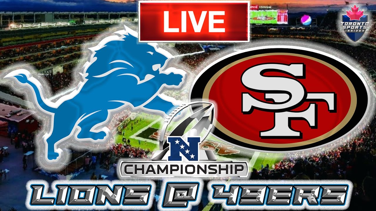 Detroit Lions vs San Francisco 49ers LIVE Stream Game Audio | NFL ...