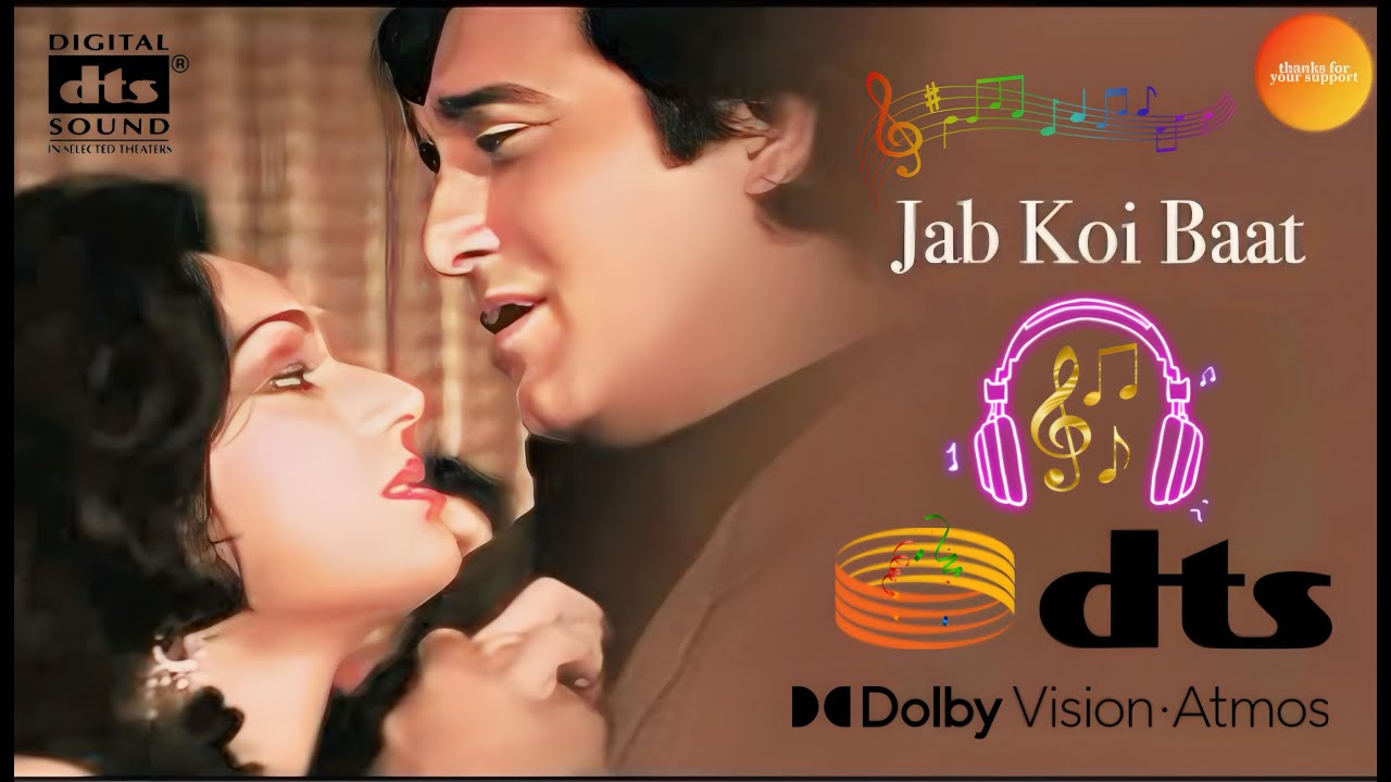 Jab Koi Baat Bigad Jaaye | Dolby Atmos | Kumar Sanu | 5.1 HD Quality ...