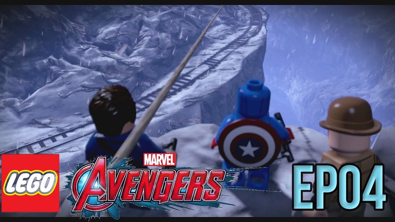 LEGO Marvel's Avengers│"Captain America VS Red Skull, FIGHT!!!" EP04 ...