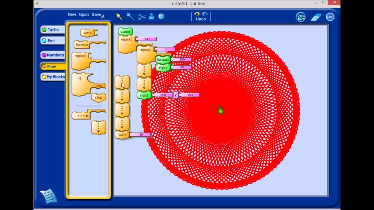 Turtleart - Linguagem de programação para crianças - YouTube