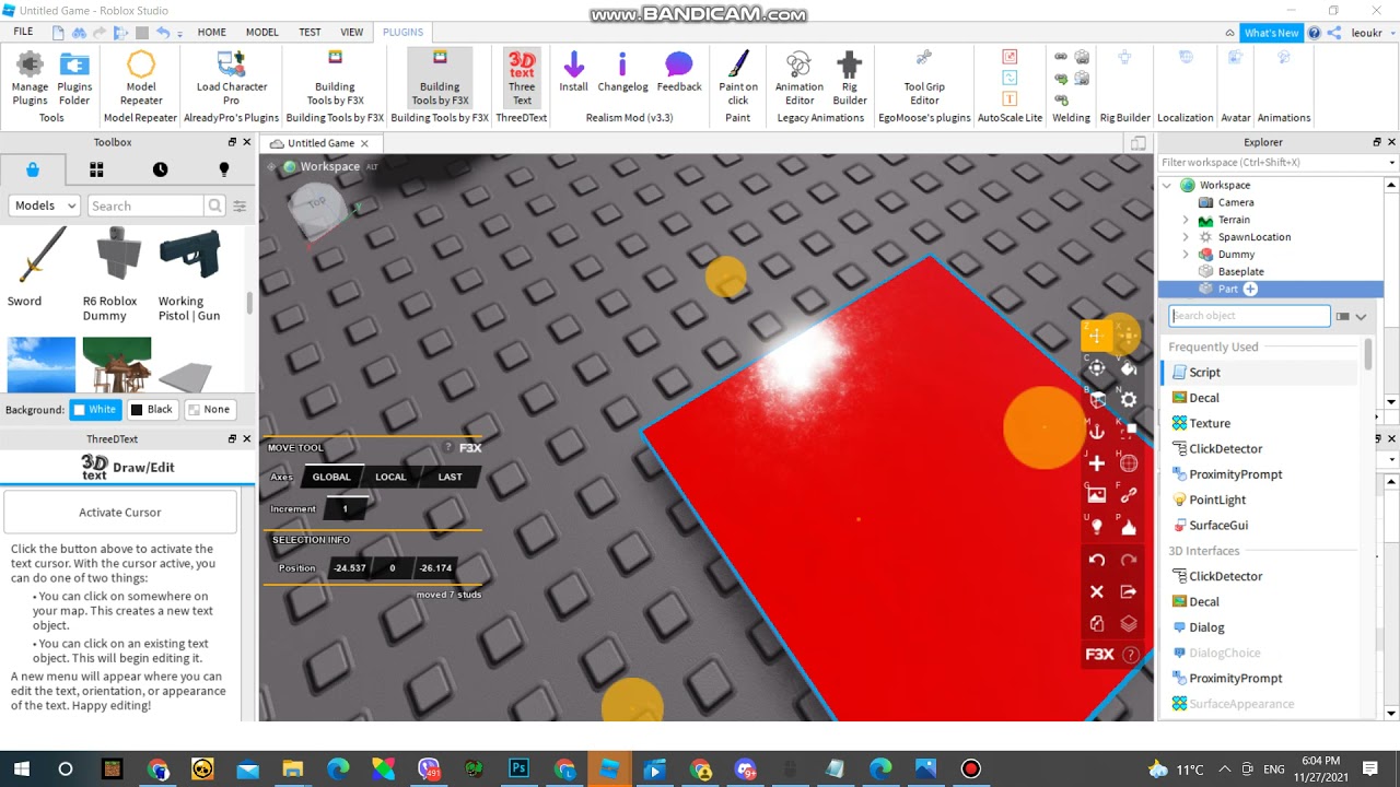 Roblox Studio Tutorial 3 How To Make A Part That Whenever You Step On roblox-studio-tutorial-3-how-to-make-a-part-that-whenever-you-step-on