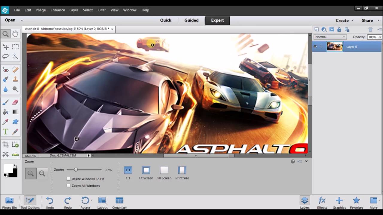 PhotoShop EP 3 Zoom Tool Tutorial - YouTube