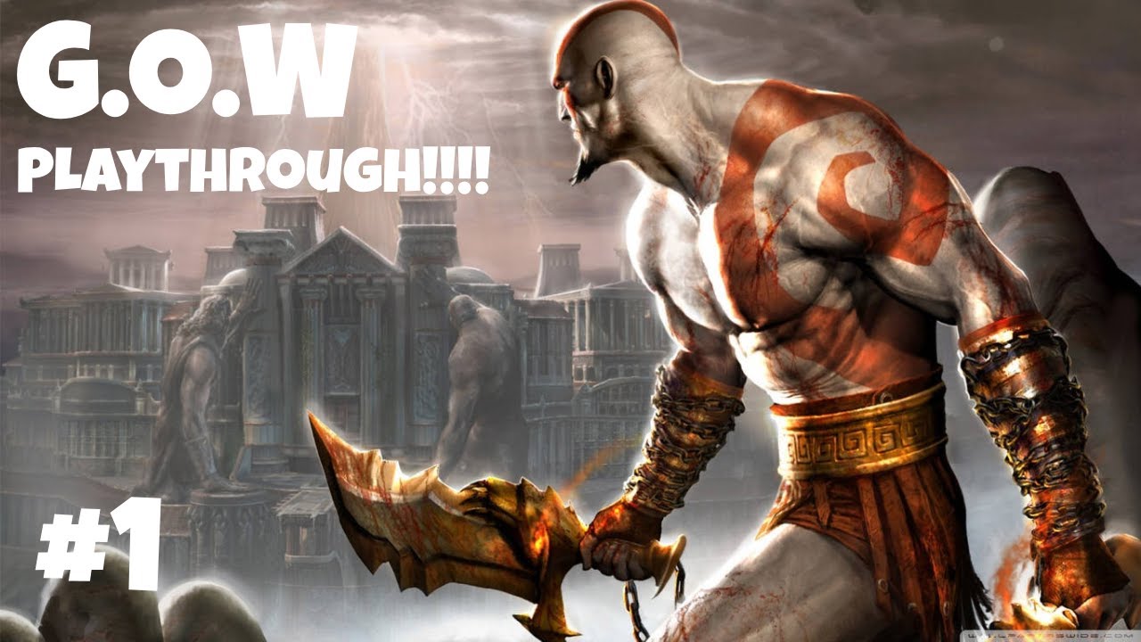 THIS SHI IS STRAIGHT GASS!!!!! (G.O.W Playthrough part 1) - YouTube