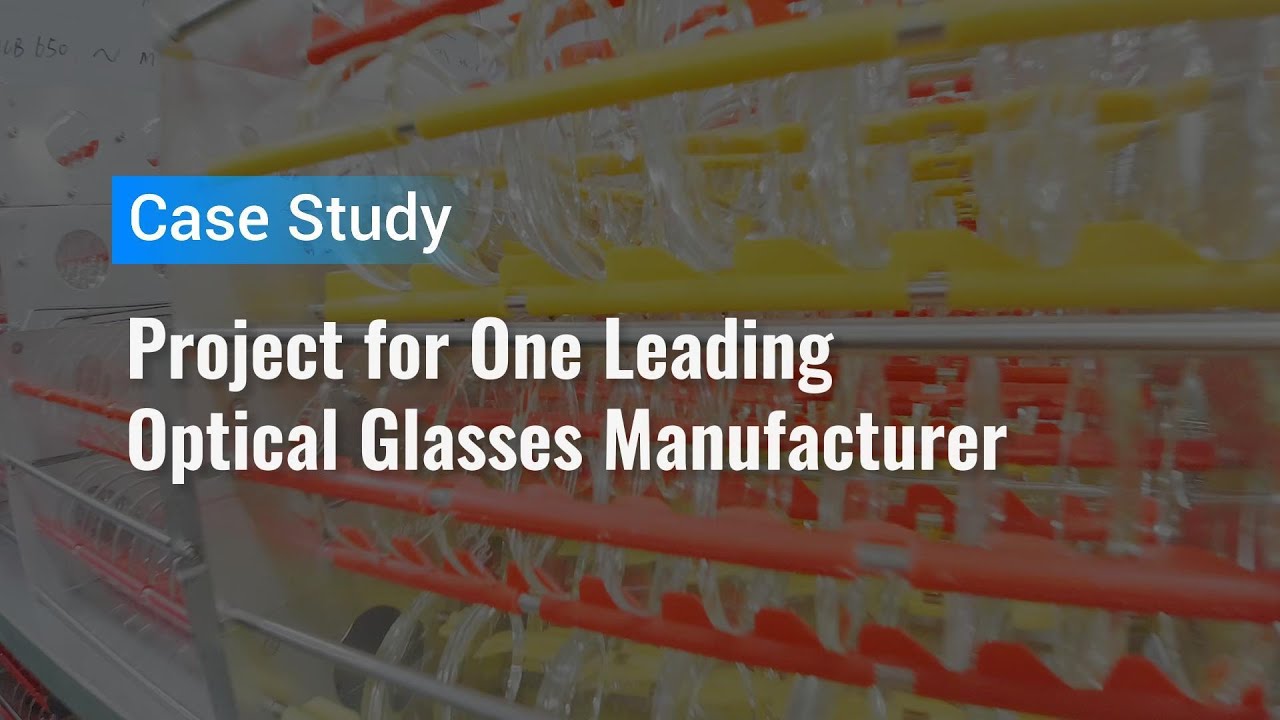 Multi-robot Orchestrating in Optics Manufacturing - YouTube