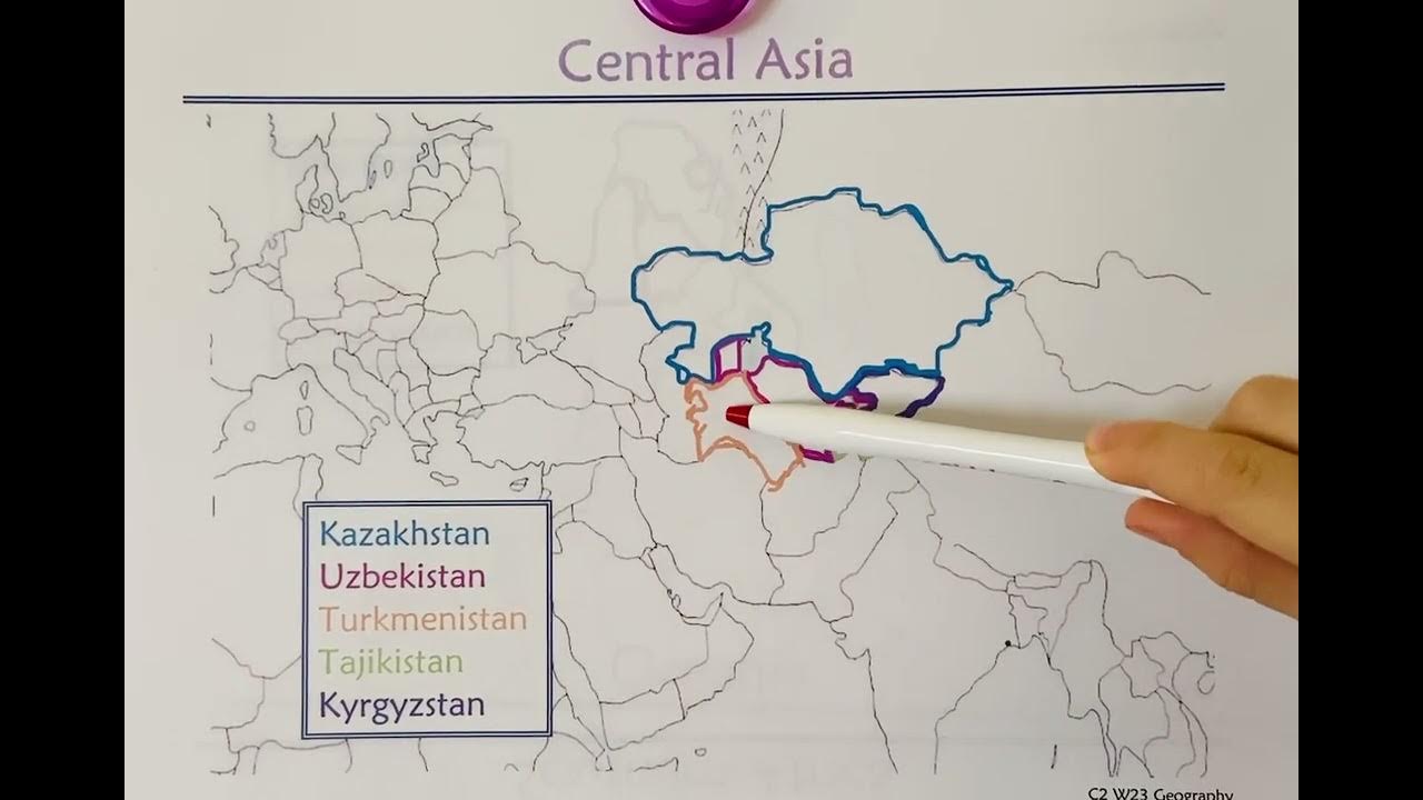 CC Cycle 2 week 23 Geography Central Asia - YouTube