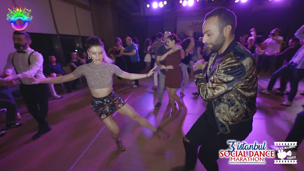 Fares Azar & Alina Chiru - social dancing @ 3rd Istanbul Social Dance ...