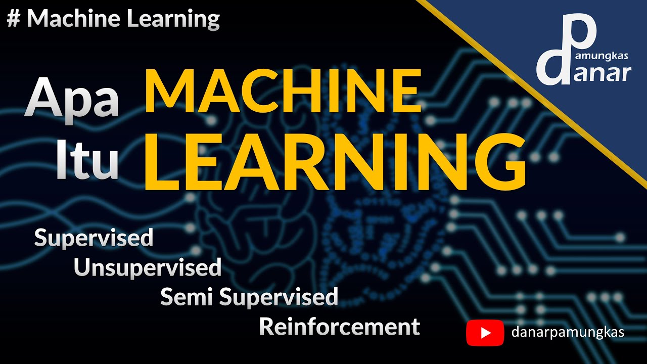 Machine Learning Supervised Unsupervised Semi Supervised Dan Reinforcement Learning Youtube