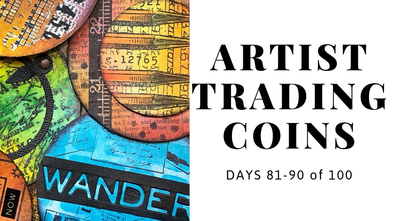 Days 81 through 90 of Artist Trading Coins (ATC Video) - YouTube