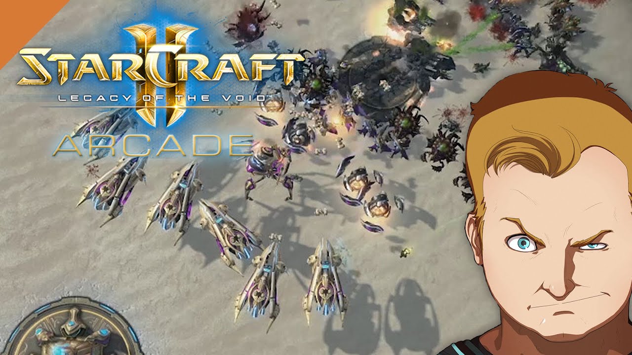StarCraft 2 - Arcade - Direct Strike - Fokus auf Träger - Let's Play ...