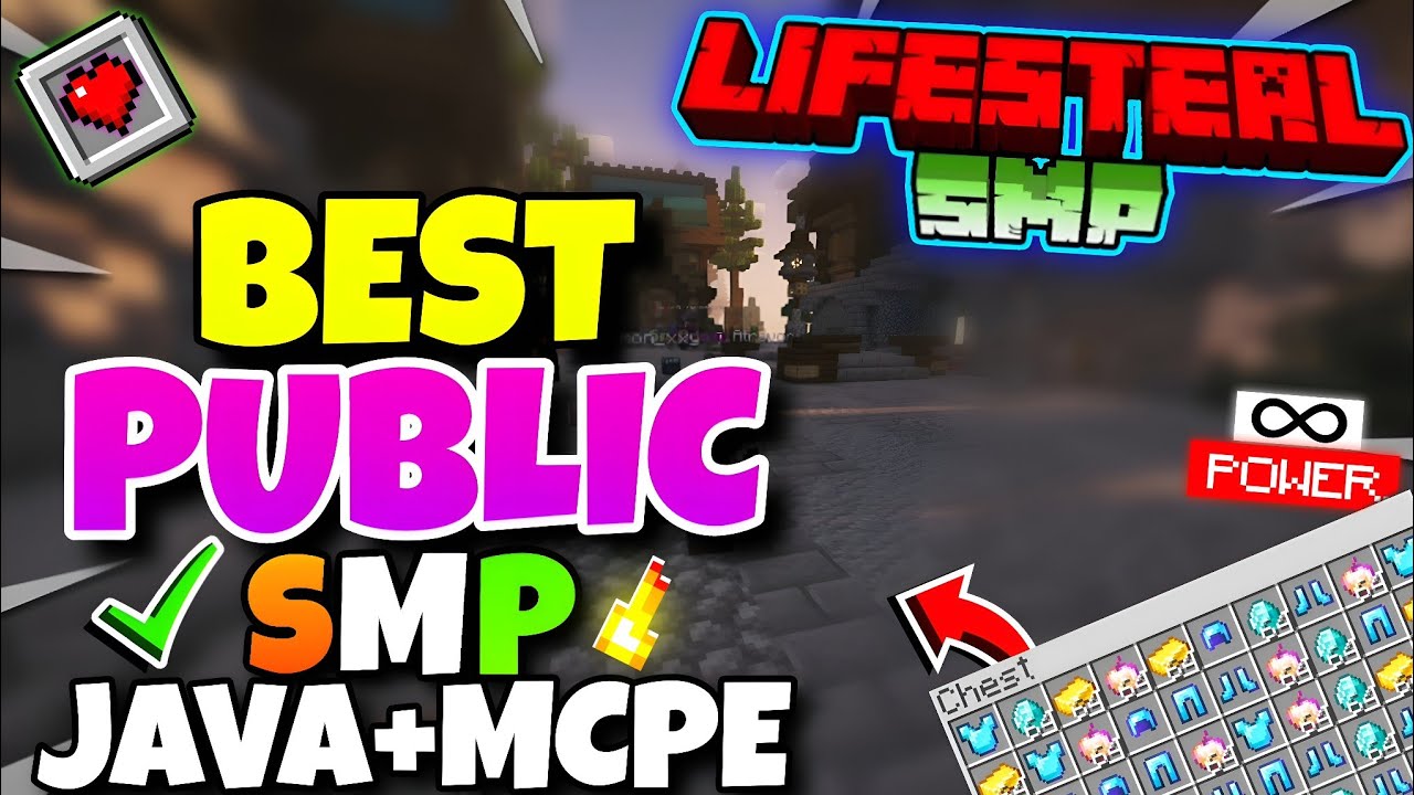 ⚡ Join Best Lifesteal Public Smp Server For Minecraft ⚒️ | Java + PE ...