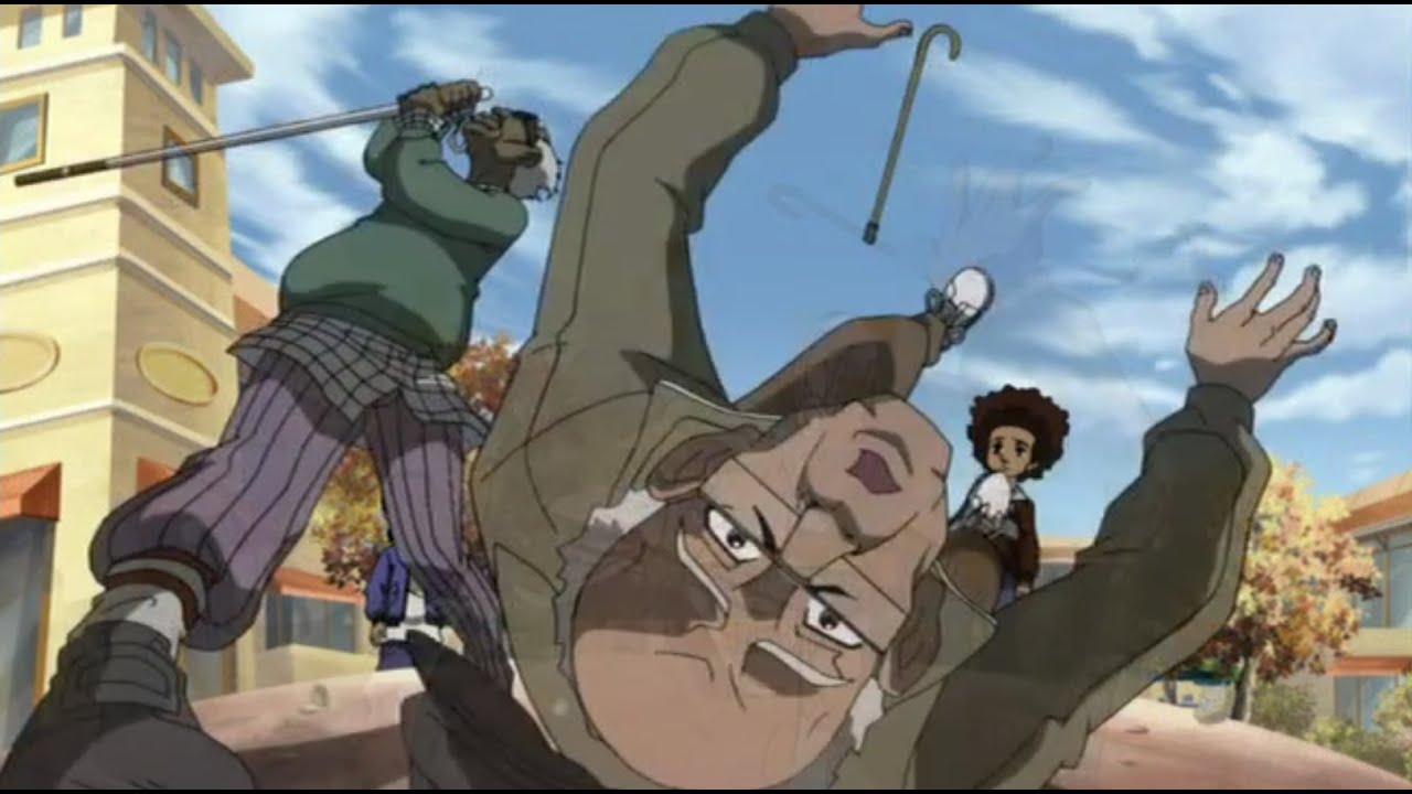 3 of most funnest boondocks moments - YouTube