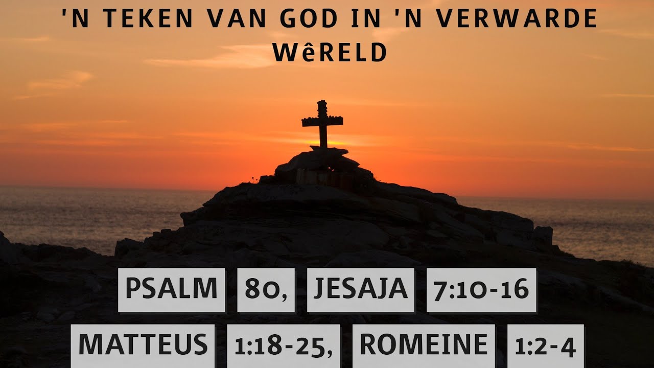 NG Nigel Suid 18 Dec 2022 Ds Chris Engelbrecht - YouTube