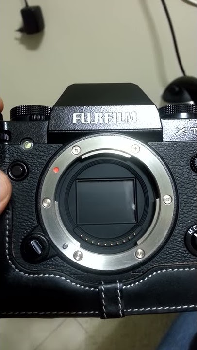 Fujifilm X-T1 Shutter Blades and Shutter Sound - YouTube