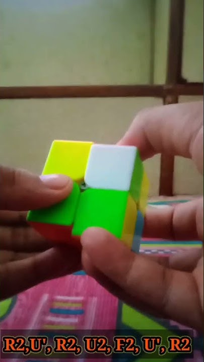 learn how to solve 2x2 with ortega method#shorts #cube#jperm #cubelelo ...