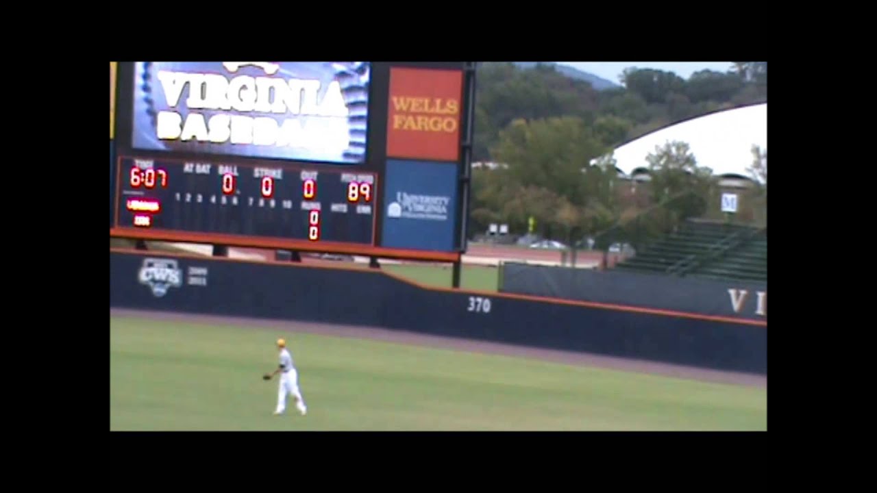 Daniel Pinson pitching at UVA - YouTube