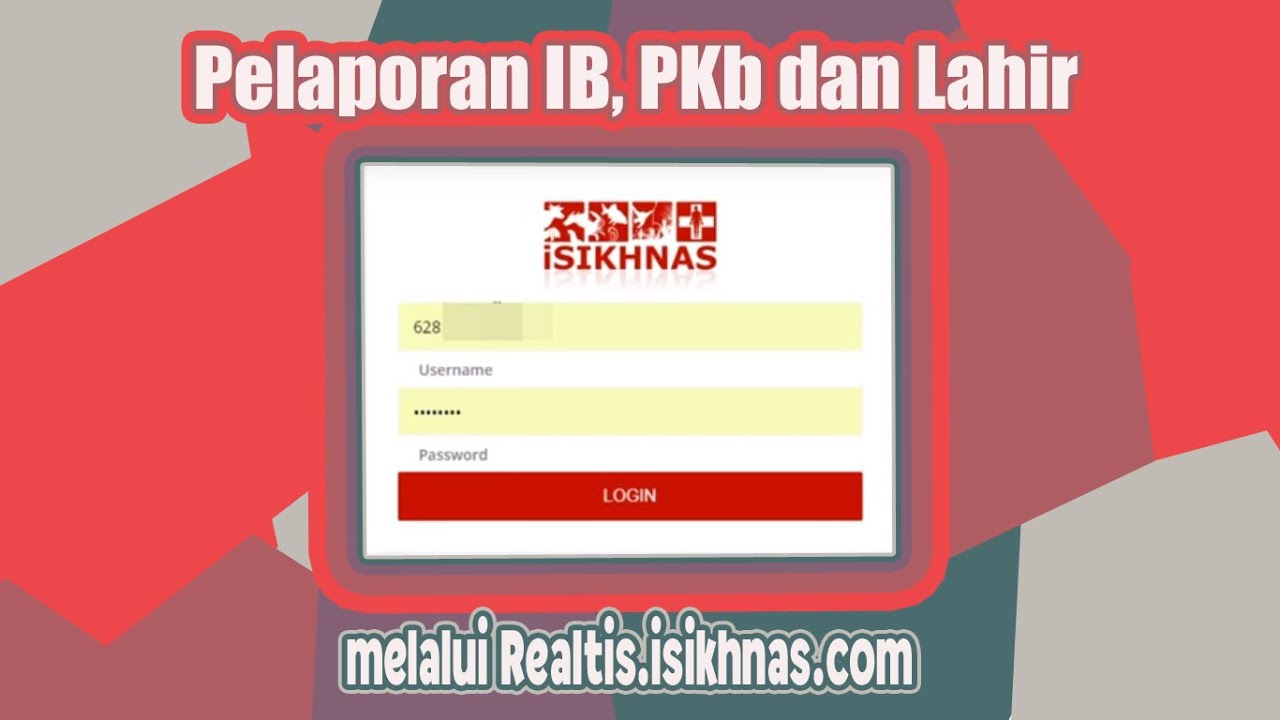 Pelaporan IB, PKb dan Lahir melalui Realtis.isikhnas.com - YouTube