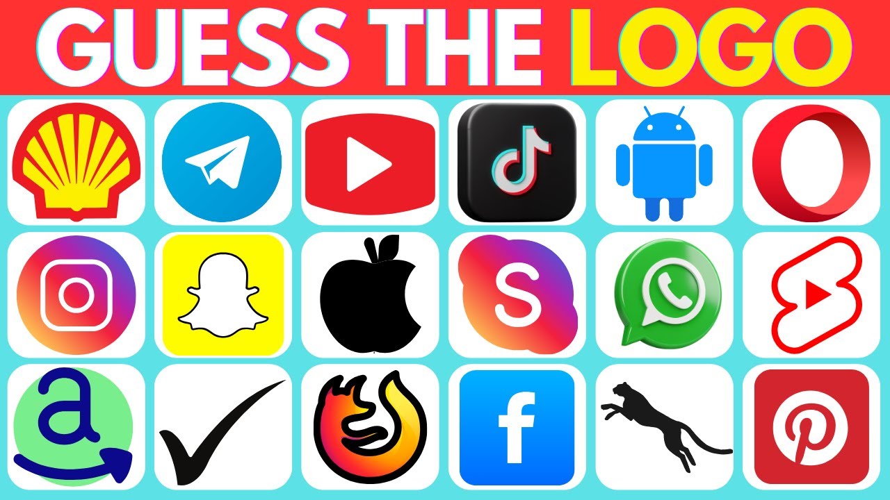 Guess the Logo in 3 Seconds! 🧠⚡️ Can You Guess All 40 Famous Logos ...
