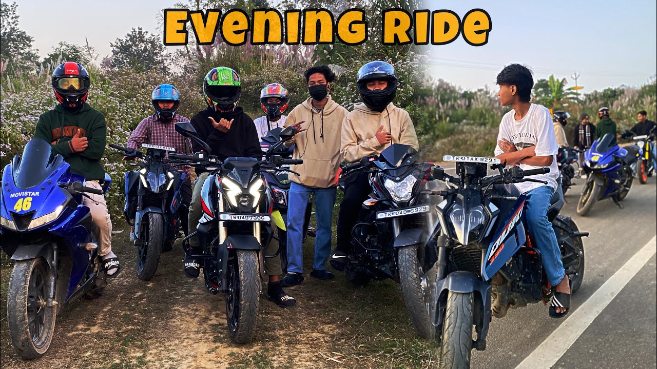 Group Ride Evening Main || Sunday Ride... - YouTube