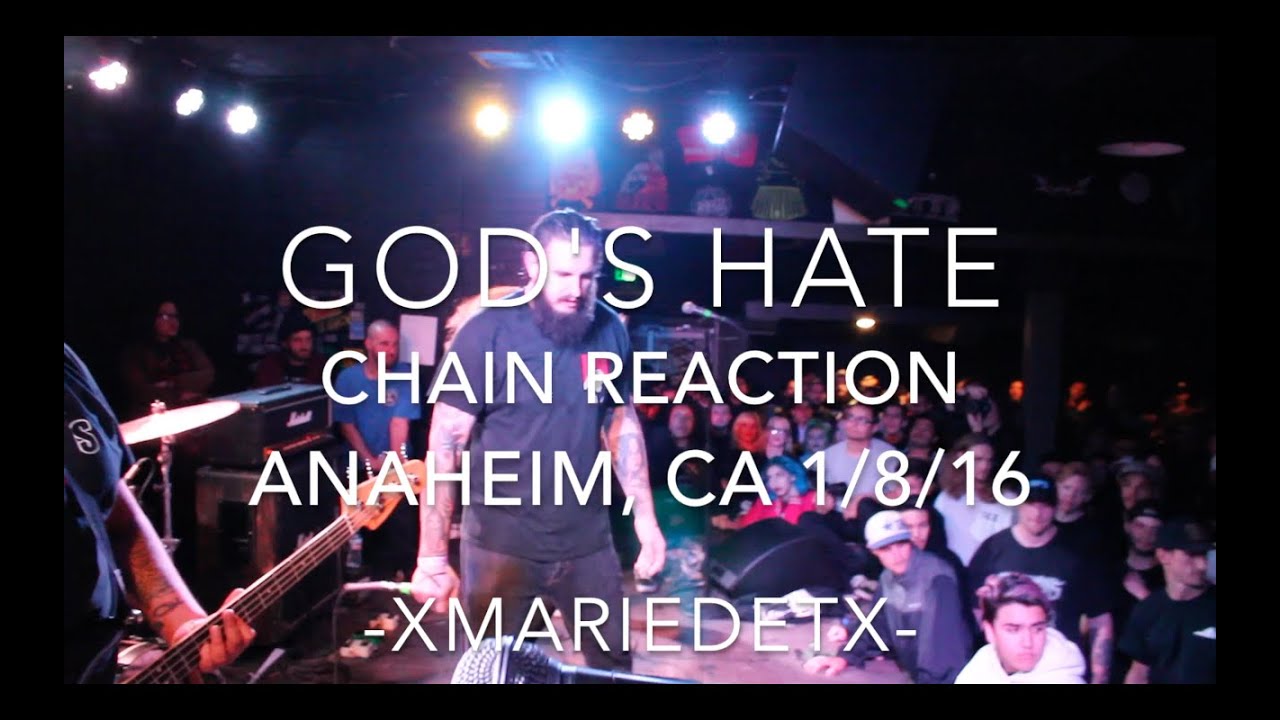 God's Hate -FULL SET- | Chain Reaction | 1/8/16 - YouTube