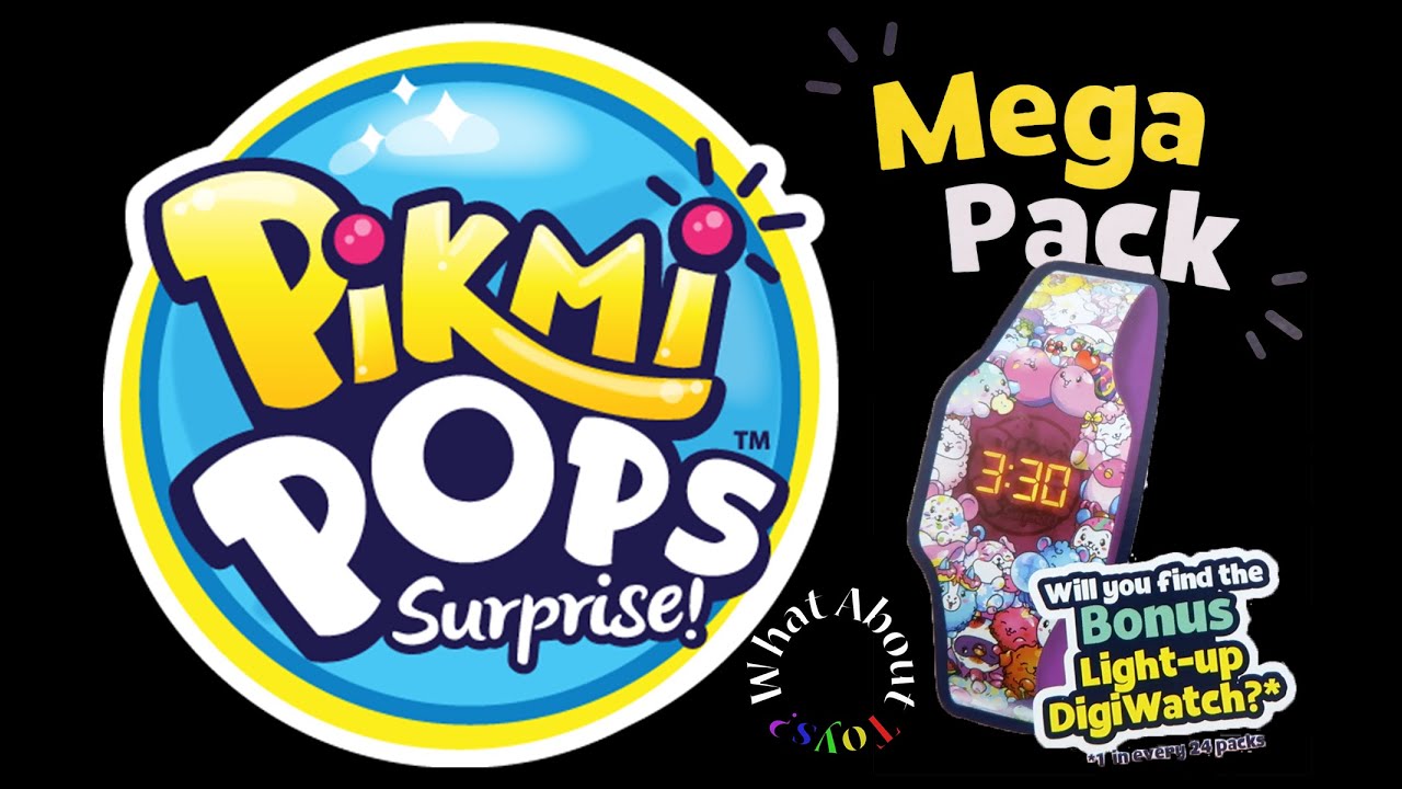 Pikmi Pop Mega Pack Plushies, A Watch, the Box & Frosted Donuts! Oh My ...