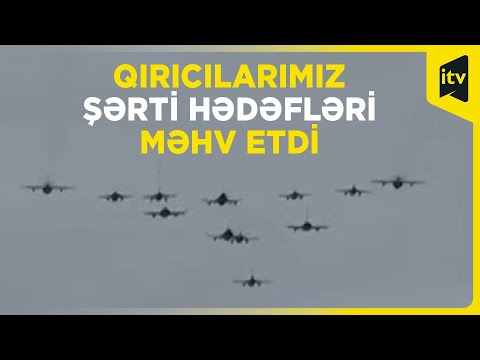Azərbaycanın döyüş təyyarələri havaya qalxdı