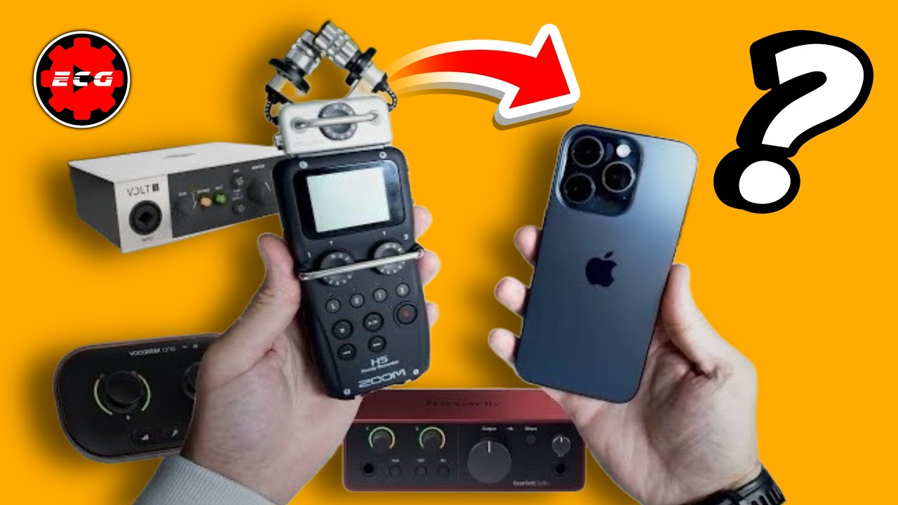¿Qué INTERFAZ de AUDIO usar en iPhone 15 Pro? - YouTube