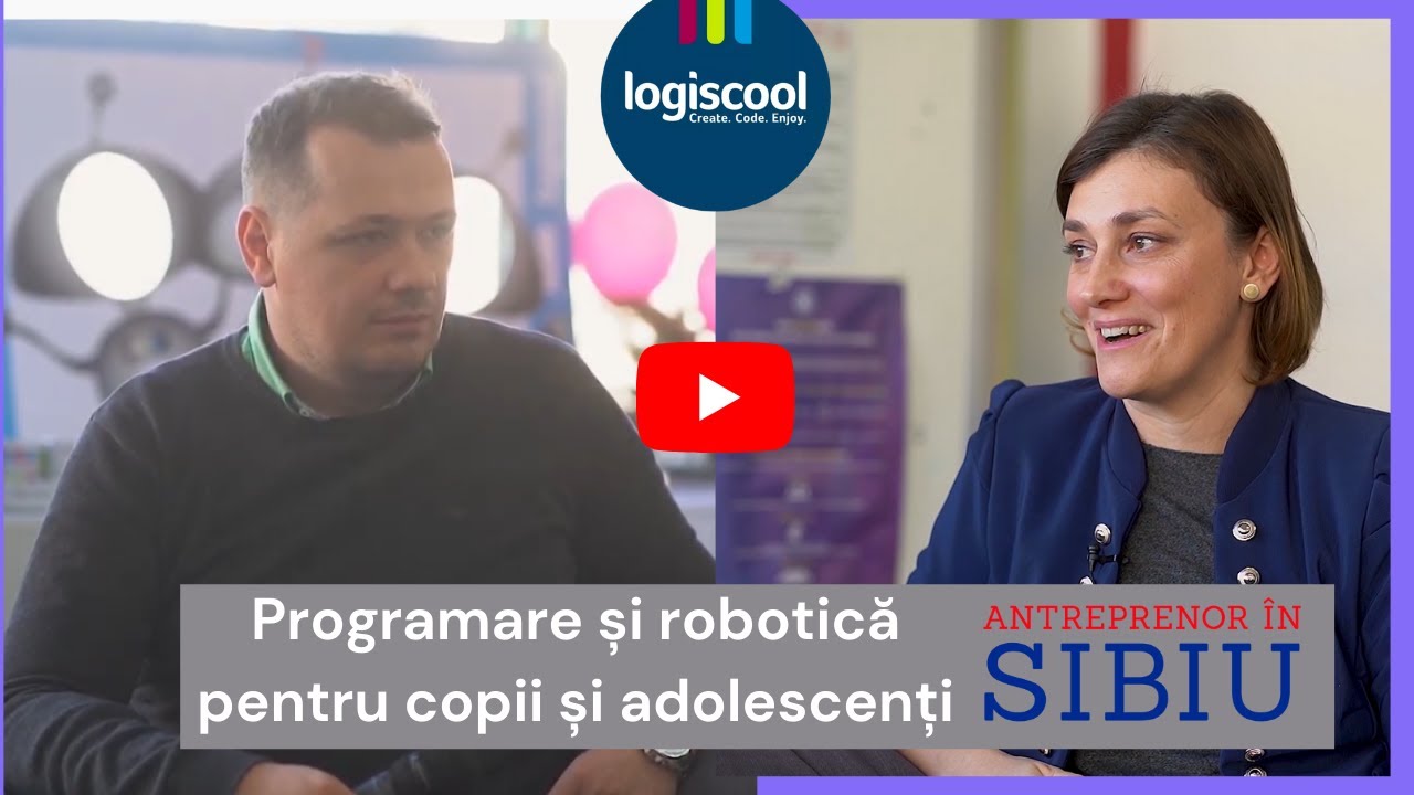 Programare și Robotică pentru copii și adolescenți Logiscool Sibiu. - YouTube