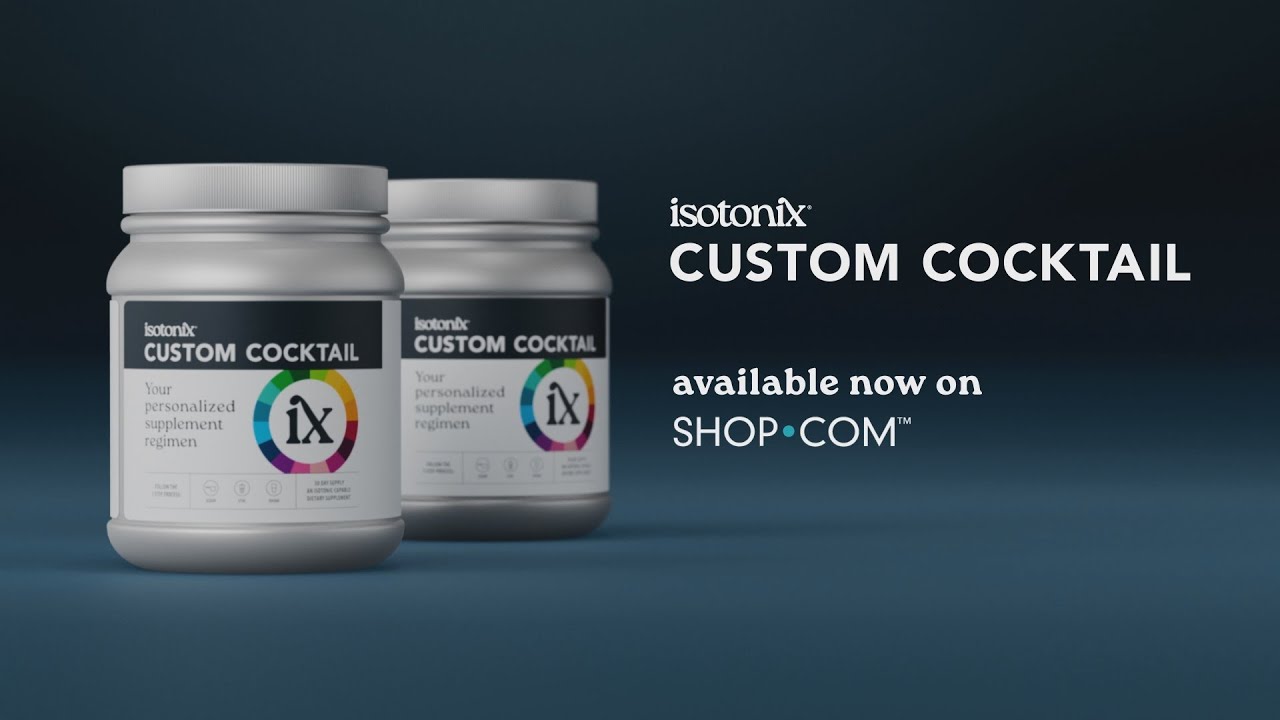 Isotonix® Custom Cocktail - Tailored Supplements for You - YouTube