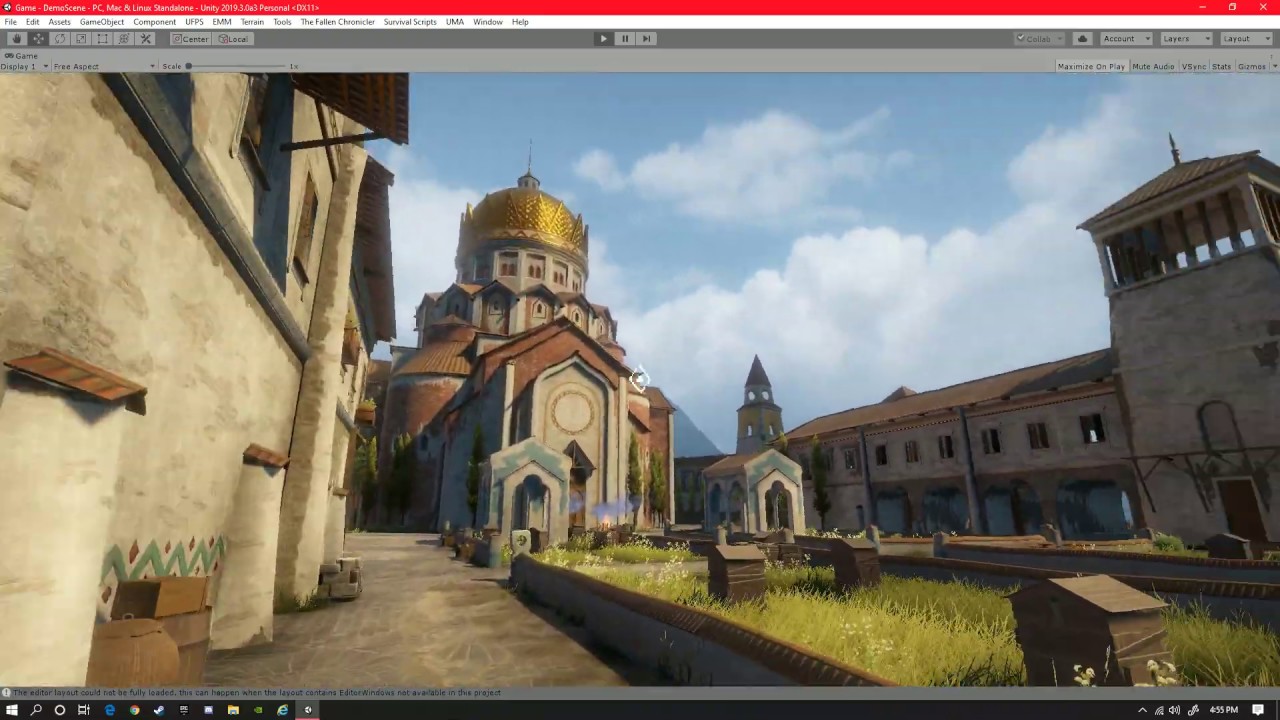 Sun Temple - Free Unity Asset Test - YouTube