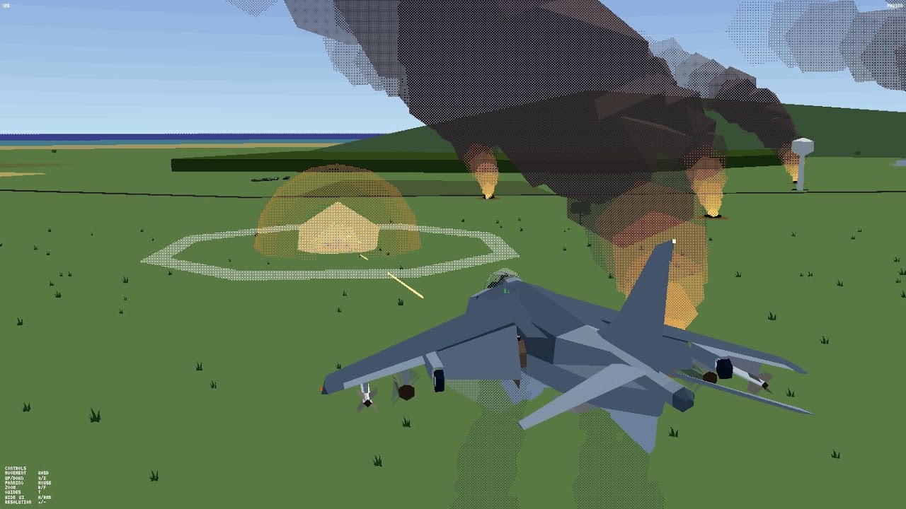 Tiny Combat Arena - Strafing Tanks and Getting Shot at - YouTube