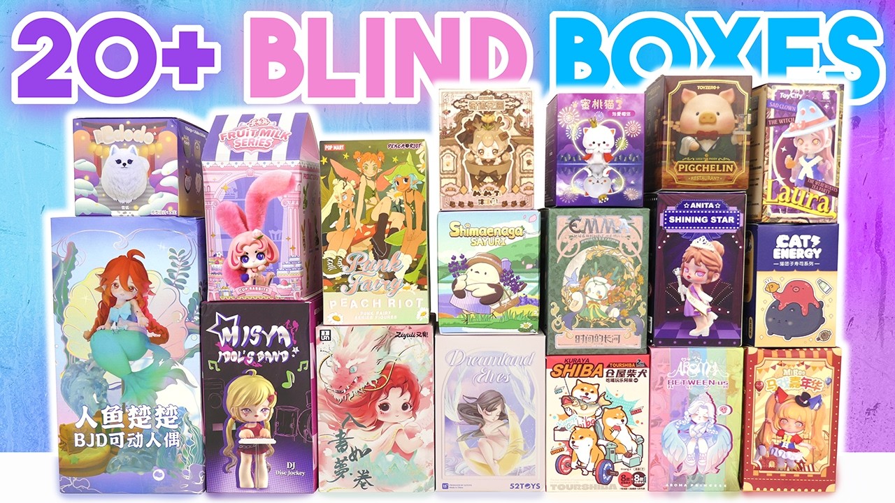 20+ Blind Boxes from Kikagoods | Laura | Lulu the Pig | EMMA | Sleeping ...