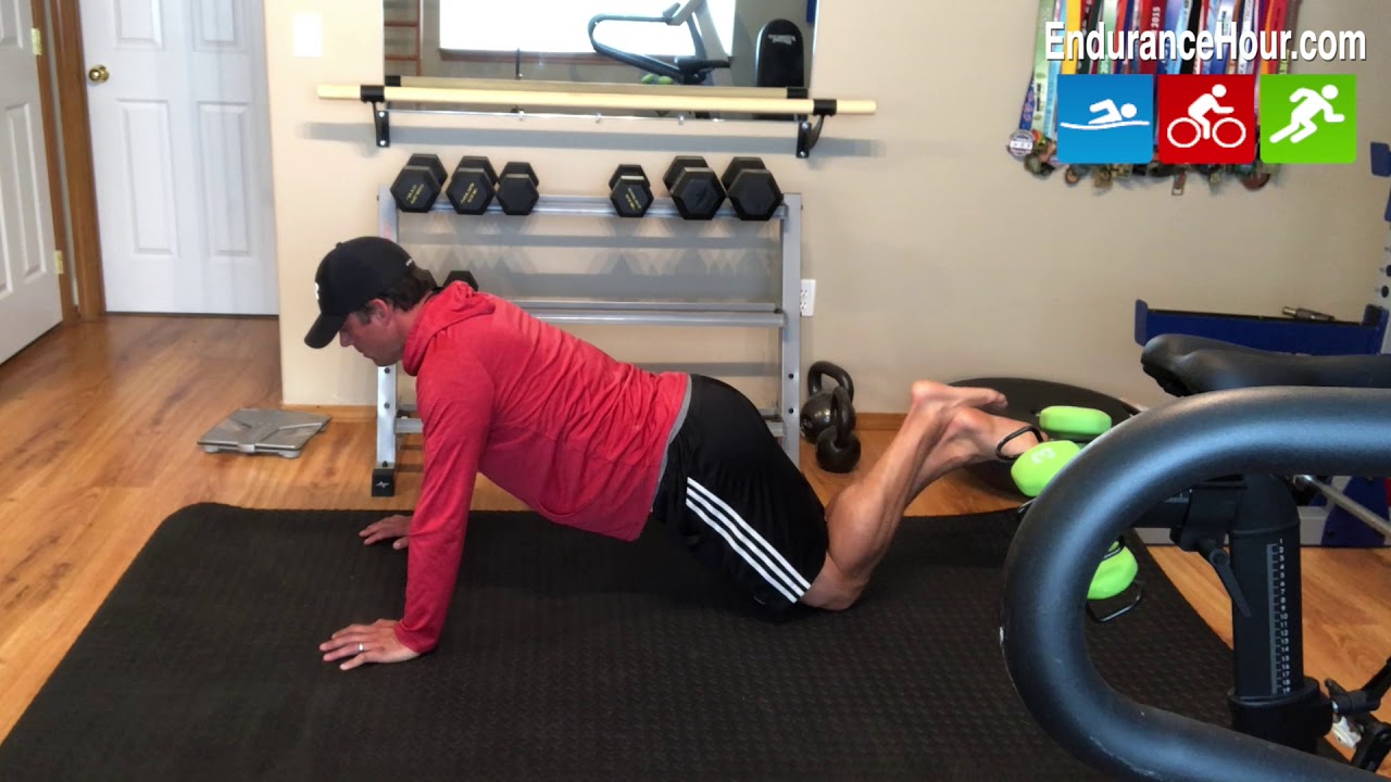Regular Pushup vs Modified Pushup at Home on the Endurance Hour - YouTube