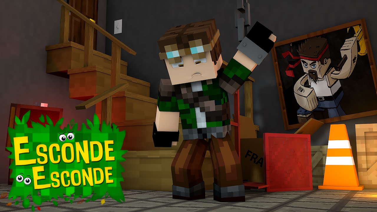 Minecraft: MALDIÇÃO DO CELLBIT! (Esconde-Esconde) - YouTube