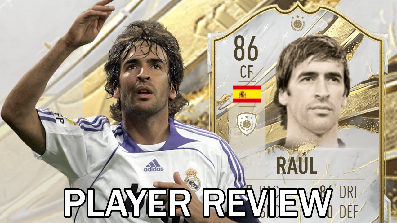 86 RAUL Base ICON - Lohnt er sich? | FIFA 23 Player Review - YouTube
