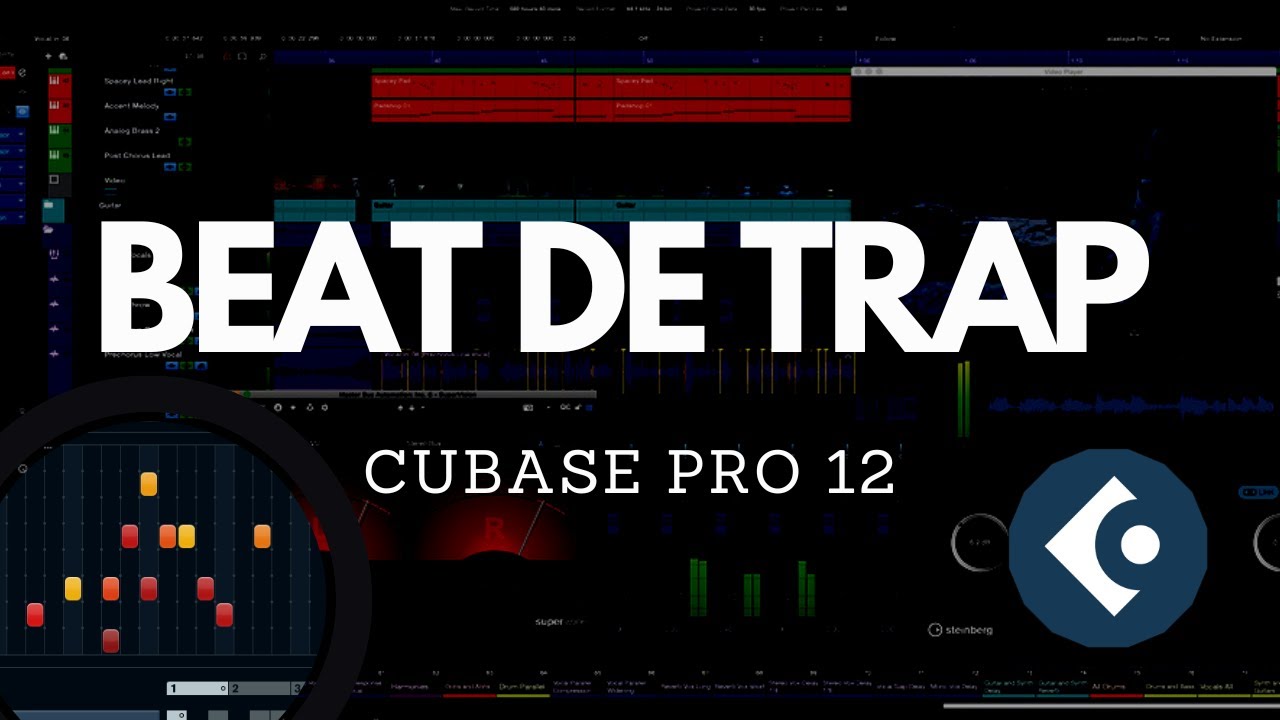 TRAP PROFESIONAL ¿Como hacerlo? | Cubase Tutorial - YouTube