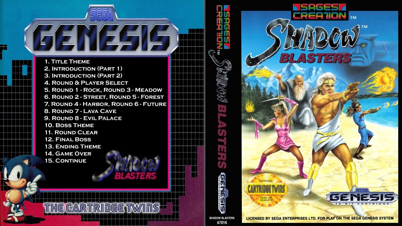 Shadow Blasters - Sega Genesis OST - YouTube