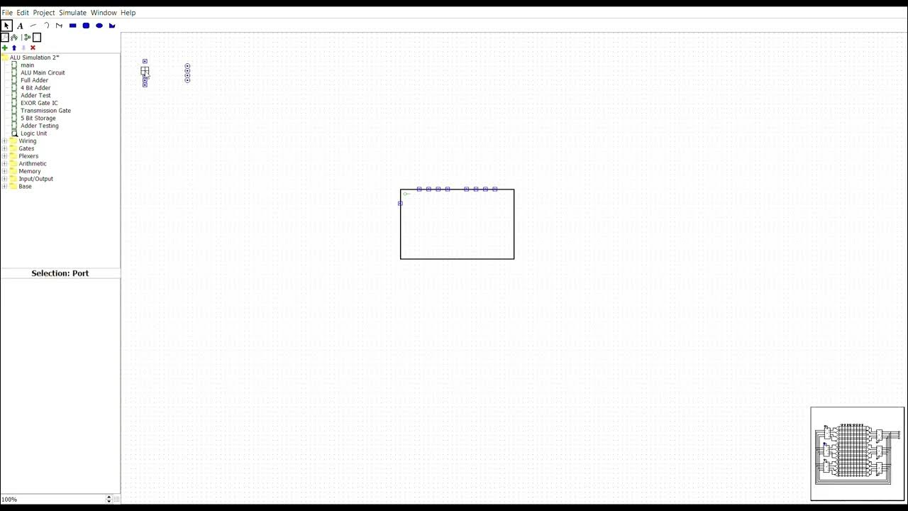 Part 6.2: Logic Unit IC | Building 4 Bit ALU From Basic Logic Gates ...
