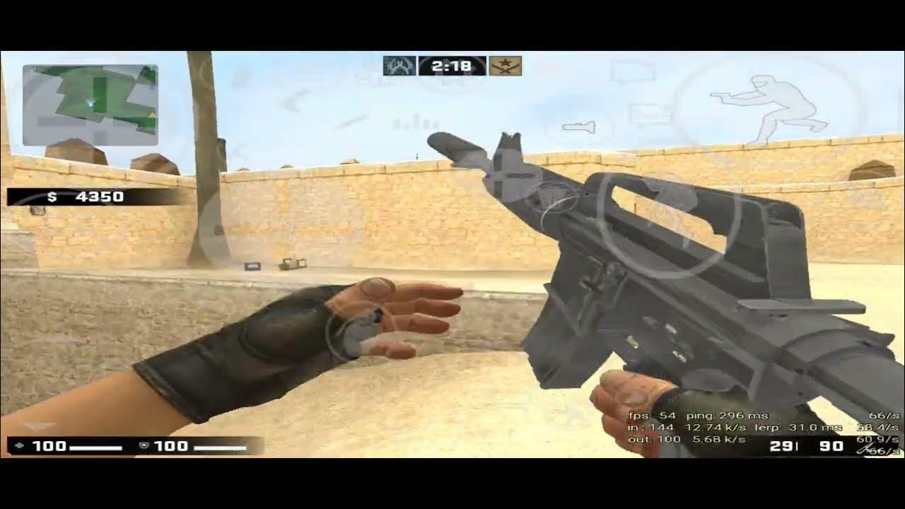 CSS Android Gameplay | CSS ANDROID V91 | Counter Strike Source Android - YouTube
