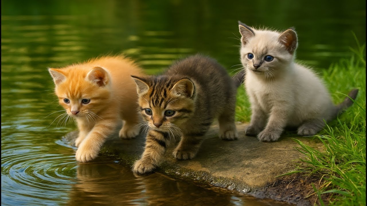Cute Cats Having Fun in the Sun ☀️😻 | Happy Cat Moments - YouTube